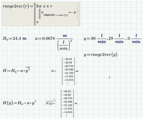 Solved Calculation With Range Variables Using Units Ptc Community