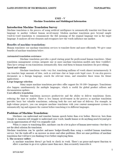 Unit V Nlp Pdf Information Retrieval Search Engine Indexing