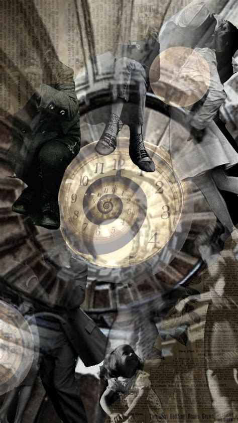 Vintage Clock Collage