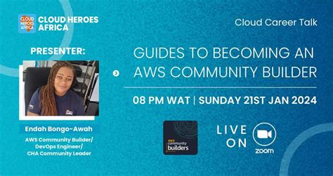 Cloud Heroes Africa On Linkedin Awscommunitybuilders Devopsengineer Rtlplus Aws