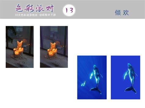 色彩派对打卡13倾欢倾欢 站酷zcool