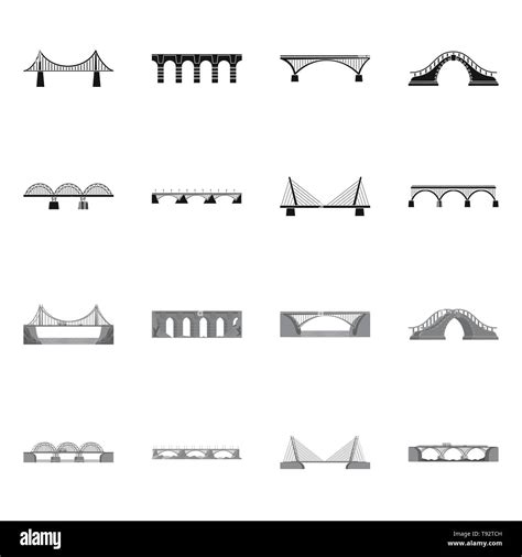 Vector Design Of Connection And Design Symbol Set Of Connection And Side Vector Icon For Stock