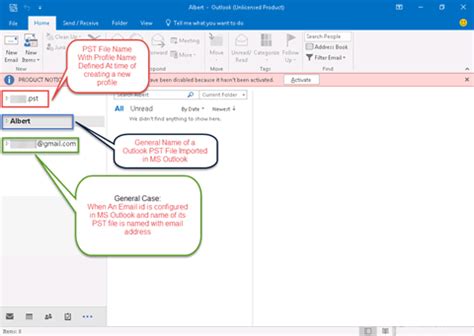 Change Outlook Data File Display Name In Outlook 2016 2013 2010