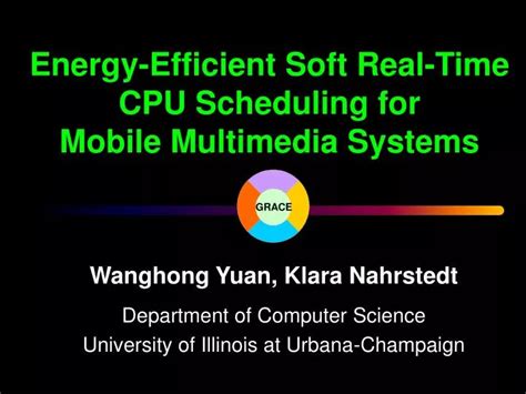 Ppt Energy Efficient Soft Real Time Cpu Scheduling For Mobile