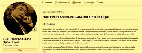 Su GitHub Codice Sorgente Di Piracy Shield Come Funziona Search