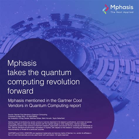 Mphasis On Linkedin Quantumcomputing Tech Cloud