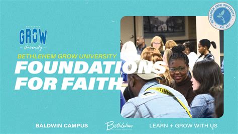 Foundations Class English Baldwin Bethlehem Assembly Of God