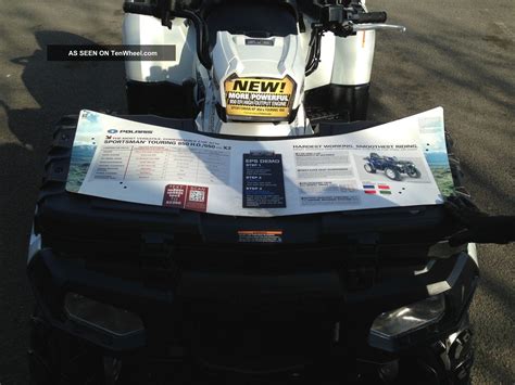 2012 Polaris Sportsman Limited Edition Touring