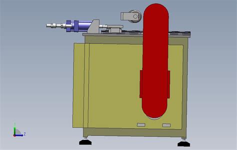卧式切边机 SOLIDWORKS 2016 模型图纸免费下载 懒石网
