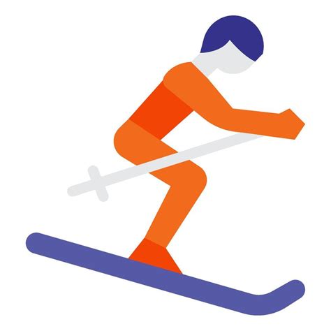 Skier Icon Illustration 47106362 Vector Art At Vecteezy