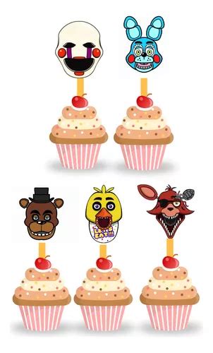 Toppers Para Cupcakes Five Nights At Freddys Candy Freddys En Venta En