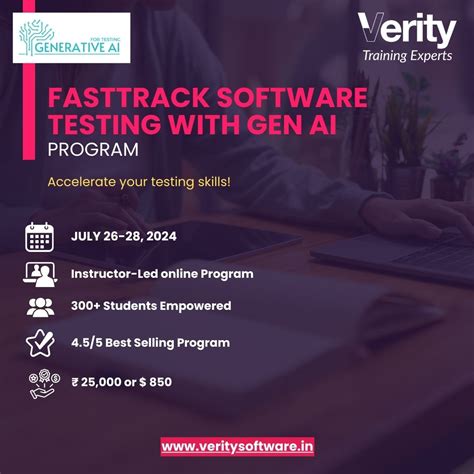 Verity Software On Linkedin 🚀 Fasttrack Software Testing With Gen Ai 🚀 Supercharge Your Software…