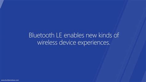 Ppt Connecting Bluetooth Low Energy Devices To Windows Powerpoint