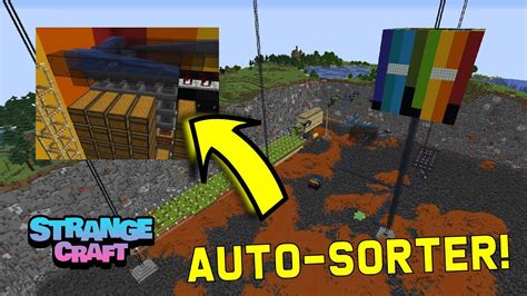 Auto Sorting Storage System For Industrial Builds Minecraft 1 16 Smp Guide Strangecraft 26