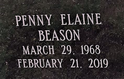 Penny Elaine Callahan Beason 1968 2019 Find A Grave Memorial