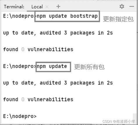 Node——npm包管理器的使用安装了nodejs和npmnodejs的包管理器 Csdn博客