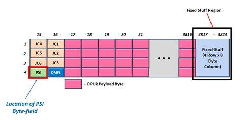 Location Of The Psi Byte Field Within An Opu4 Frame Sierra Hardware Designs Blog