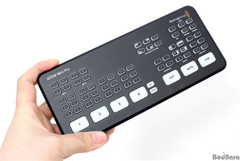 리뷰 멀티 카메라 라이브 스트리밍 장치로 변신 Atem Mini Pro 보드나라