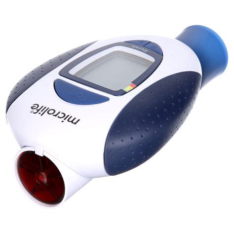 Microlife Digital Peak Flow Meter Pef Fev1 Early Asthma Attack