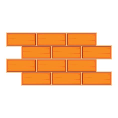 Brick Wall Icon Cartoon Style 15209729 Vector Art At Vecteezy