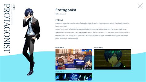 the character page for makoto does not specify what weapons he uses while everyone s else does