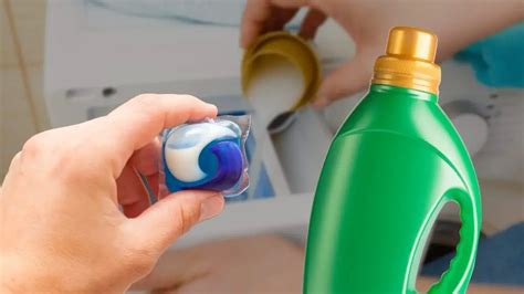 Detergente o cápsulas para la lavadora La opción que más te ahorra trucos casa jardin