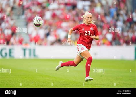 Parken Stadium Copenhagen Denmark 24th June 2022 Sofie Svava Of Denmark During Denmark