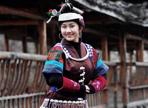 Miao Girl Dressed In Traditional Clothes Travel Photos Images Of
