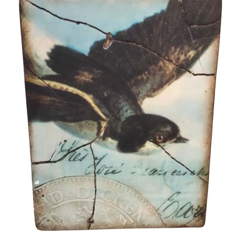 Sid Dickens T 118 Bird In Flight Wall Decor Tile