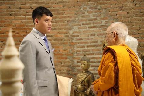 ในพระราชสำนัก เจ้าฟ้าทีปังกรรัศมีโชติเสด็จถวายสักการะสมเด็จพระสังฆราช ภาพชุด