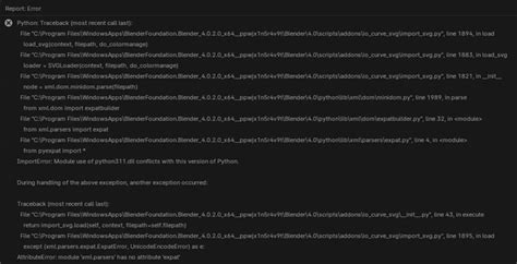 Module Use Of Python311dll Conflicts With This Version Of Python R