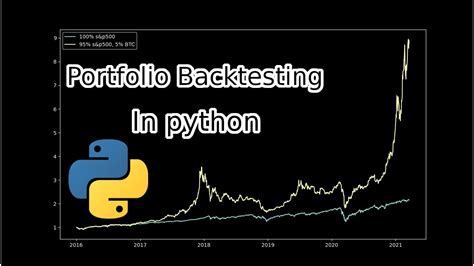 Portfolio Allocation Backtesting In Python From Scratch Youtube