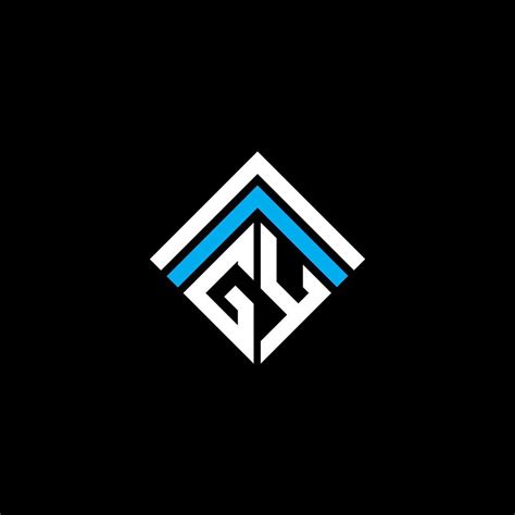 Diseño Creativo Del Logotipo De La Letra Gy Con Gráfico Vectorial