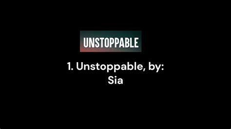 Songs That Make You Feel Powerfull And Unstoppable Youtube