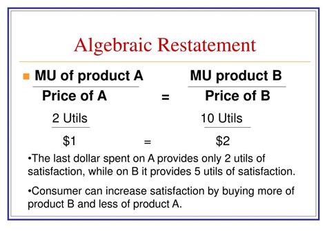 PPT Chap Consumer Behavior Utility Maximization PowerPoint Presentation ID