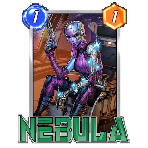 Nebula Marvel Snap Card Variant Marvel Snap Zone
