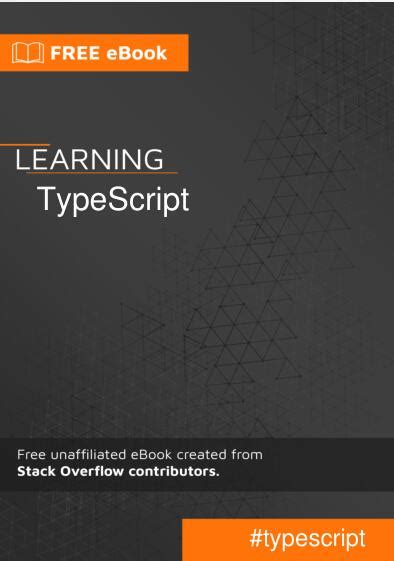 Learning Typescript Pdf 下载 Python知识分享网