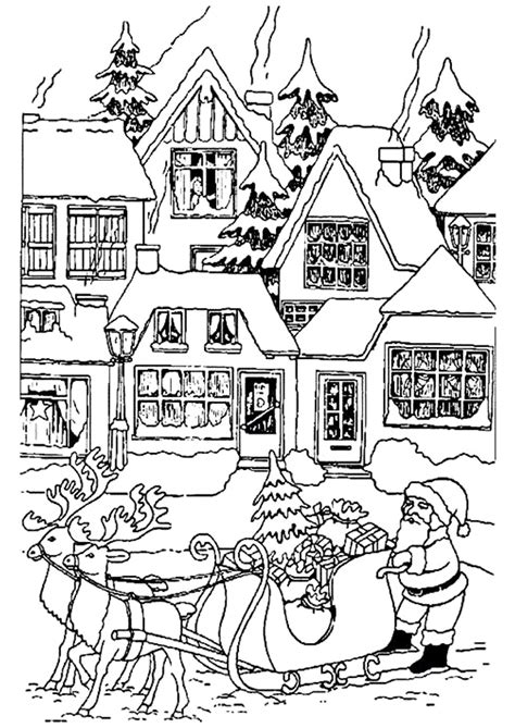 10 Christmas House Interior Coloring Pages Bratz Coloring