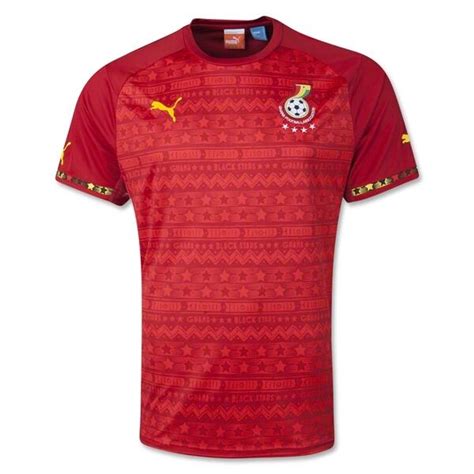 New Black Stars Jersey 2014 Puma Ghana World Cup 2014 Kits Home Away