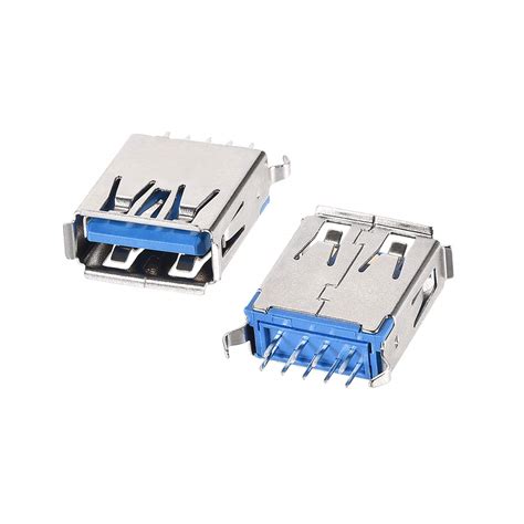 Amazon Com Uxcell PCS USB Type A Female Socket Connector Port Pin DIP Degree