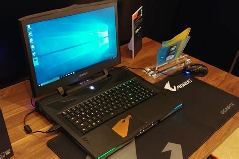 GIGABYTE At CES 2018 Aero 15x And AORUS X9 Gaming Laptops