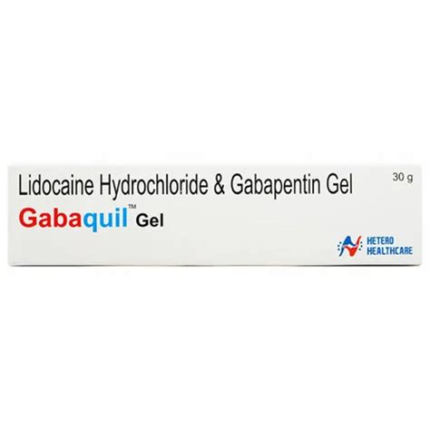 Gabapentin And Lidocaine Hydrochloride Gel At Rs 200 Tube Lidocaine And Gabapentin Gel In