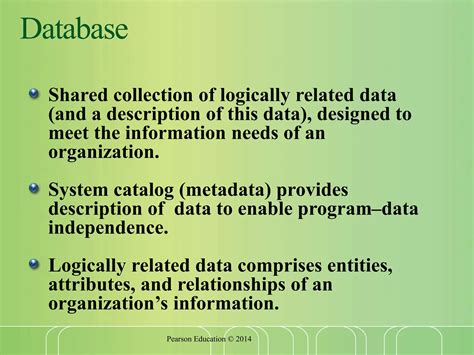 database systems and concepts for engineers ppt