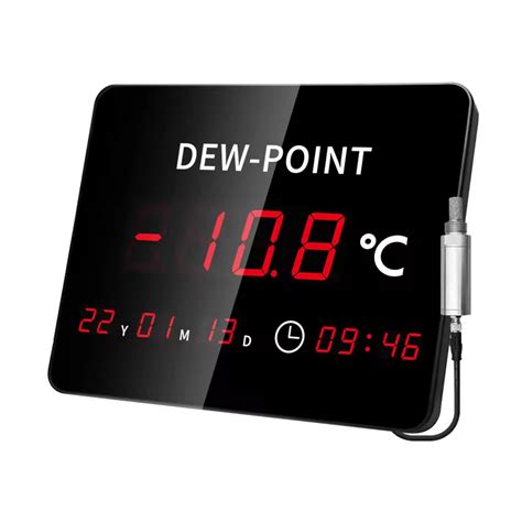 Lx602 B Micro Moisture Detection Anti Interference Dew Point Dashboard