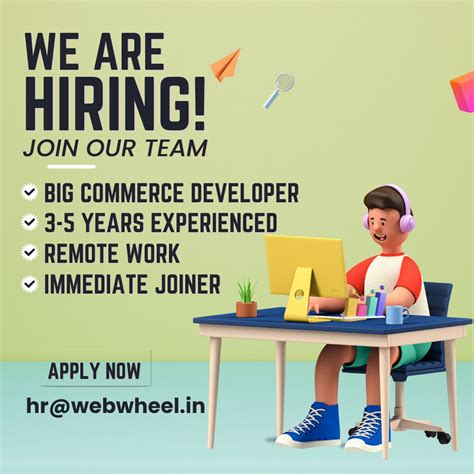 bigcommerce hiring webdevelopment ecommercejobs ecommerce… ginni bajaj