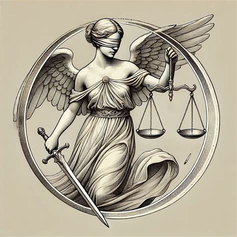 Scales Of Justice Art Print