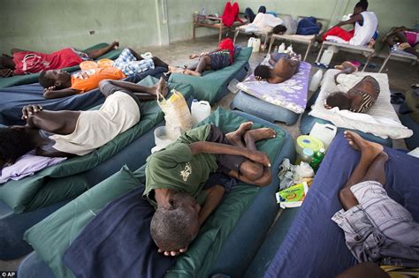 Haitian Prison Where Inmates Live In Filthy Conditions Daily Mail Online