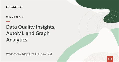 Sydul Hasan On Linkedin Explore The Nuances Of Data Insights Automl And Graph With Oracle…