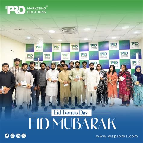 Weproms Digital On Linkedin Eidulfitr Eidmubarak Celebration Eid