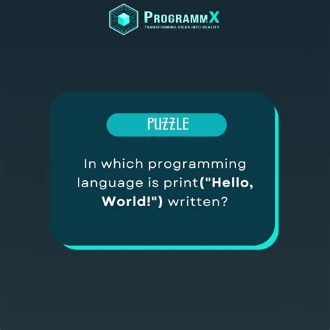 Programmx On Linkedin Programmingchallenge Helloworld